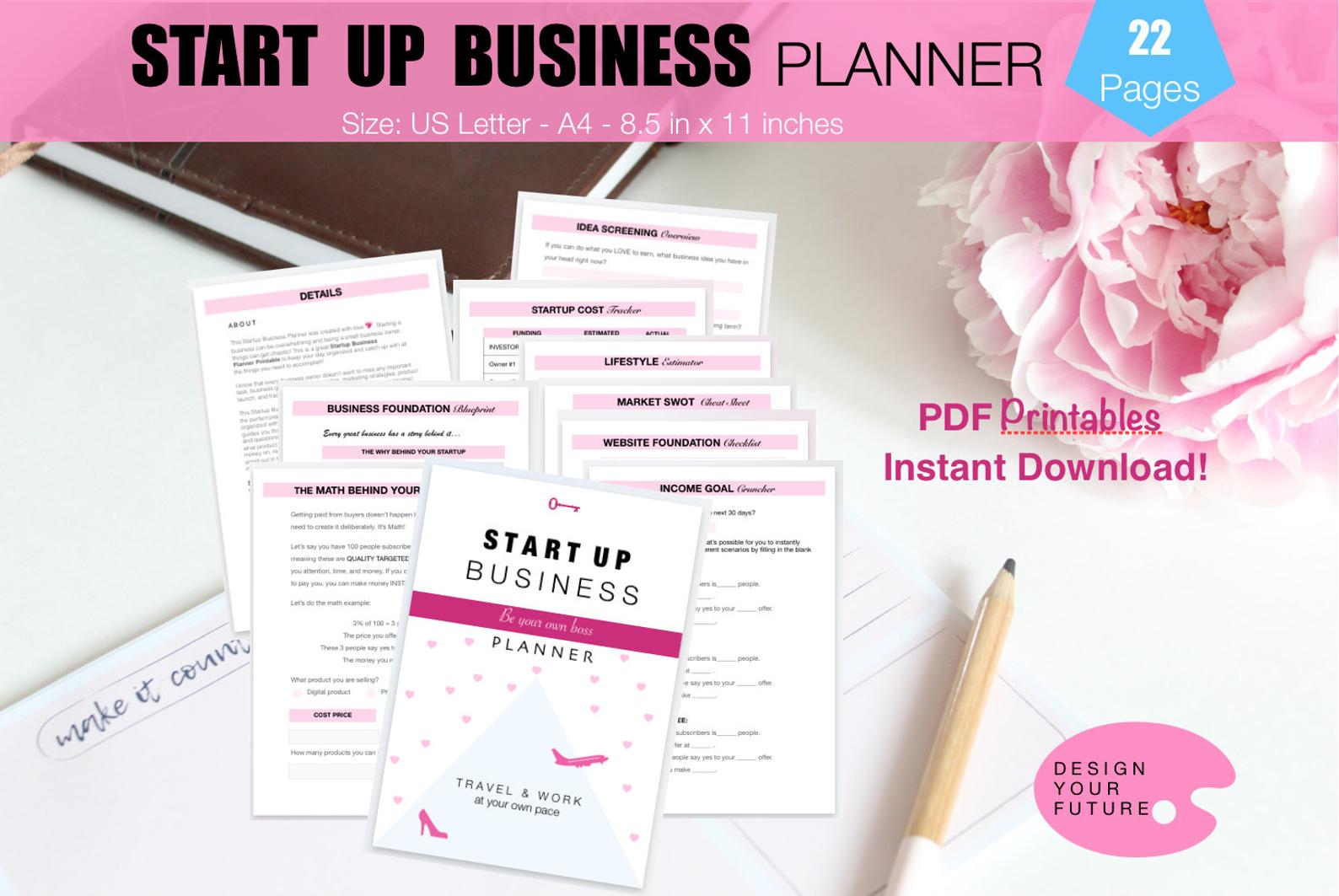 The Optimum Startup Business Planner Toolkit - Travel With Jeng